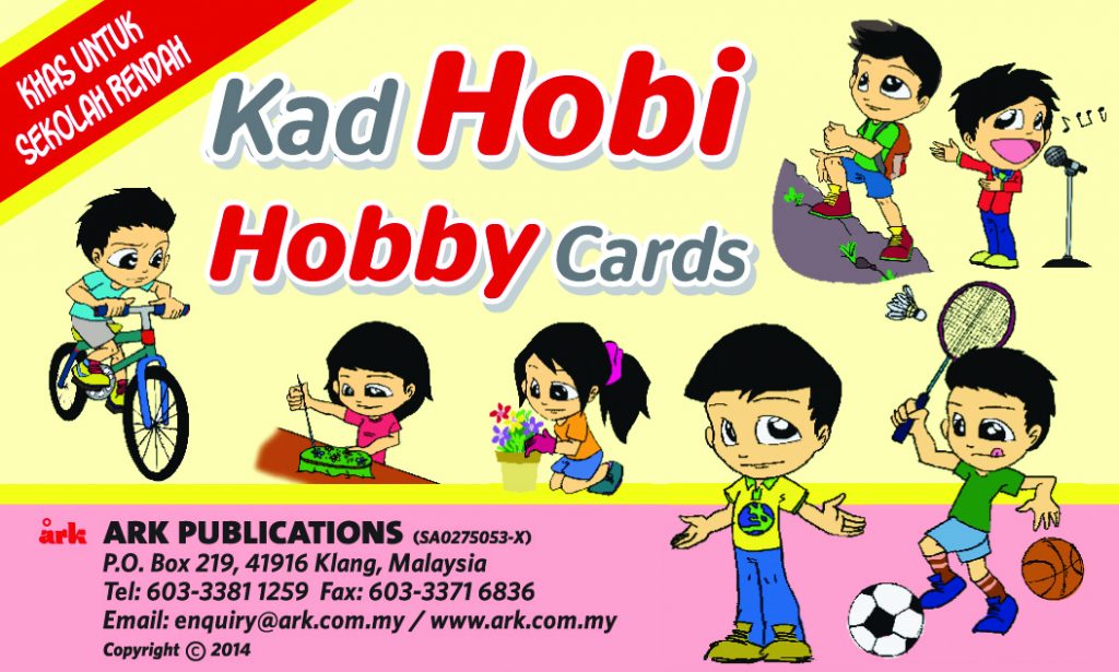 Hobby Cards for Primary Schools (20 Pack) - Ark Publications
