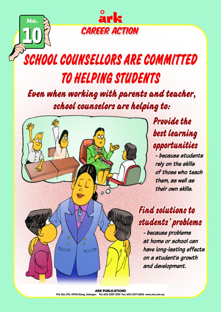 Counseling Posters: Talk to Your Counselor - Ark Publications